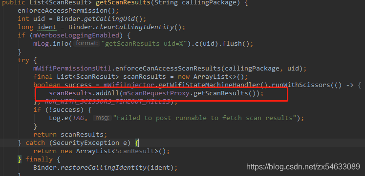 Android 9.0 WiFi 扫描结果上报和获取流程_getscanresults-CSDN博客