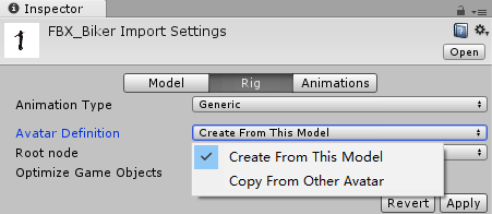 Unity动画☀️四、动画导入的三种模式：Legacy、Generic 与 Humanoid_unity animationtype-CSDN博客