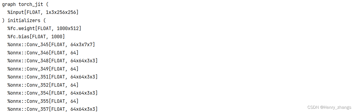 pytorch模型转ONNX_netron输入的维度[1,3,256,256]-CSDN博客