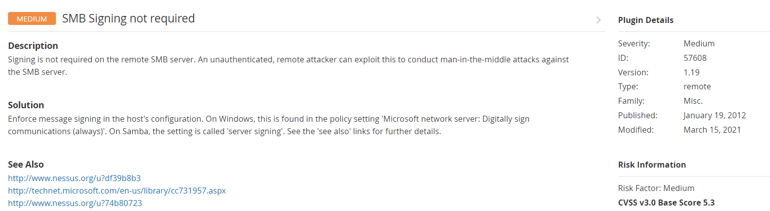 SMB Signing not required漏洞修复方法-CSDN博客