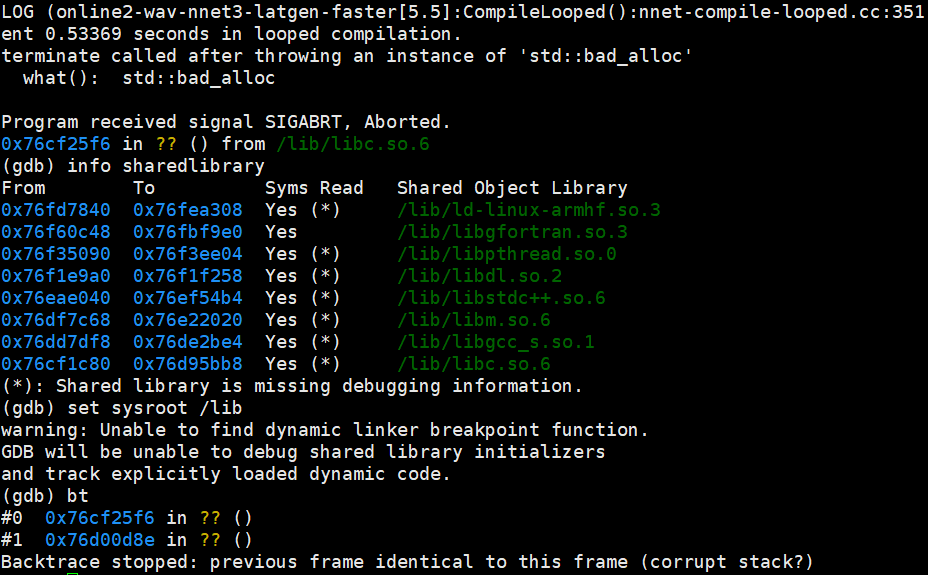 让kaldi在Linux开发板上运行起来~ (测试运行篇)_singularity shell kaldi.simg error : could not vir-CSDN博客