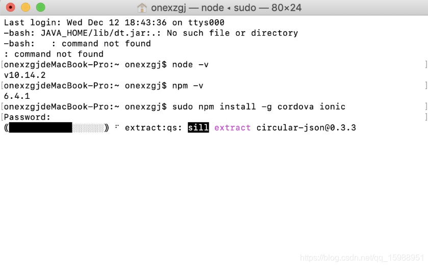 Mac安装ionic及创建helloworld!_macbook 编译ionic-CSDN博客