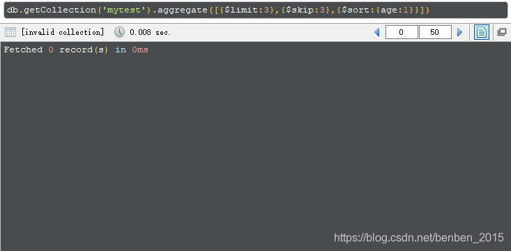 MongoDB的skip，limit和sort的执行顺序_mongodb中skip,sort,和limit三者执行顺序-CSDN博客