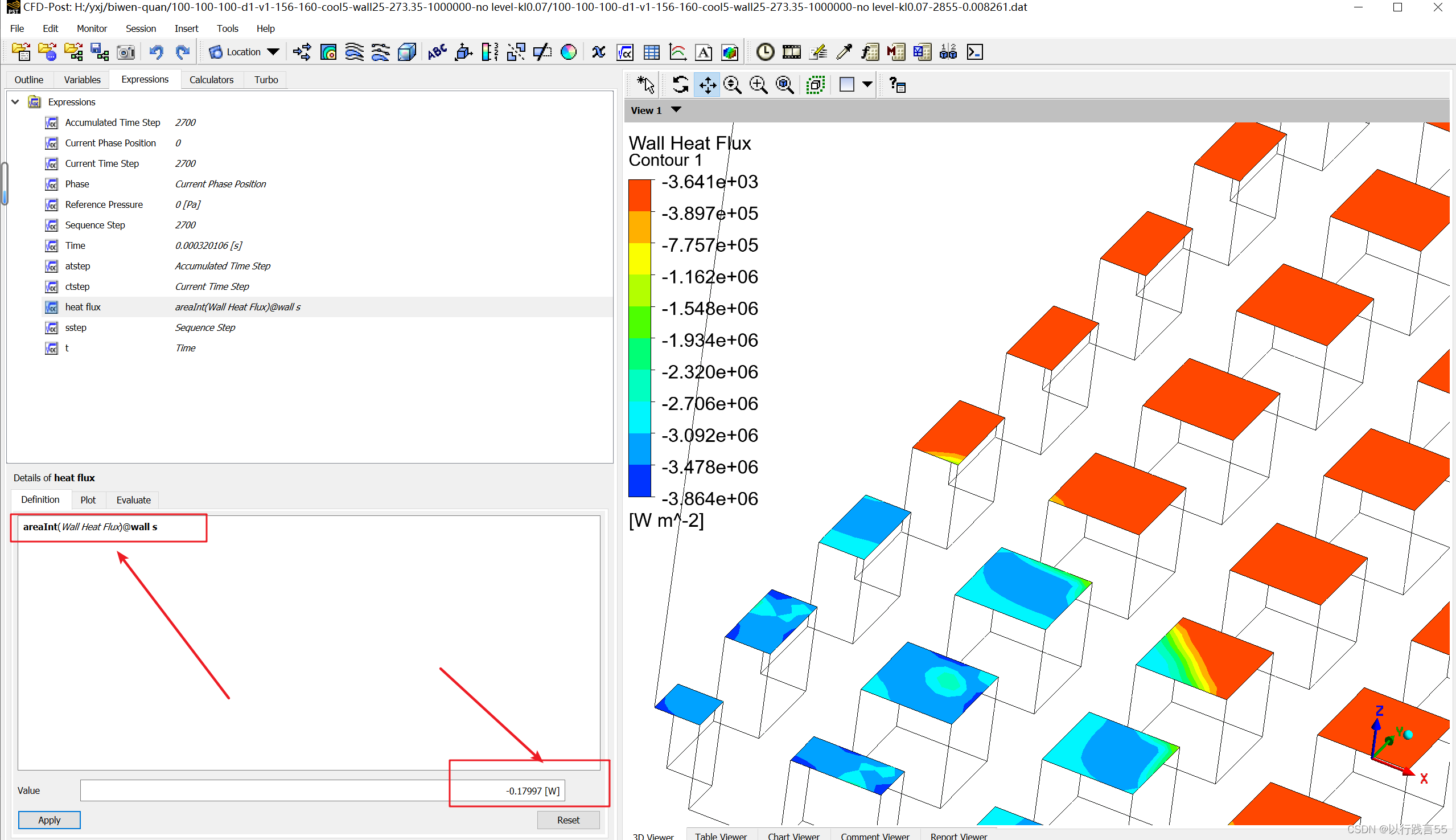 fluent及cfd-post热通量计算_fluent壁面热通量-CSDN博客