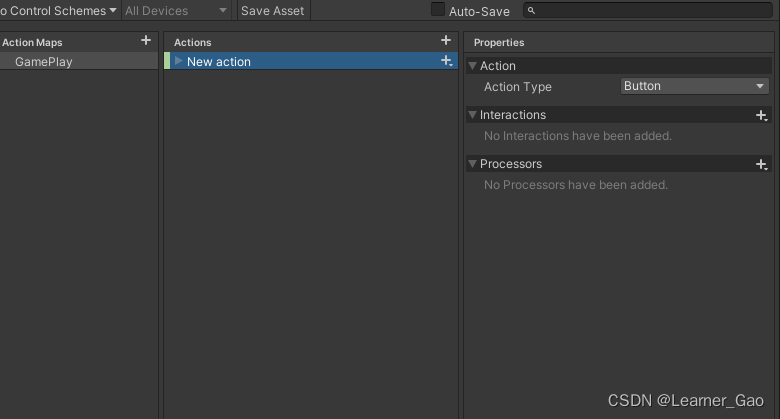 C#实战课程---太空大战（第二课：InputSystem）_不能新建inputaction-CSDN博客