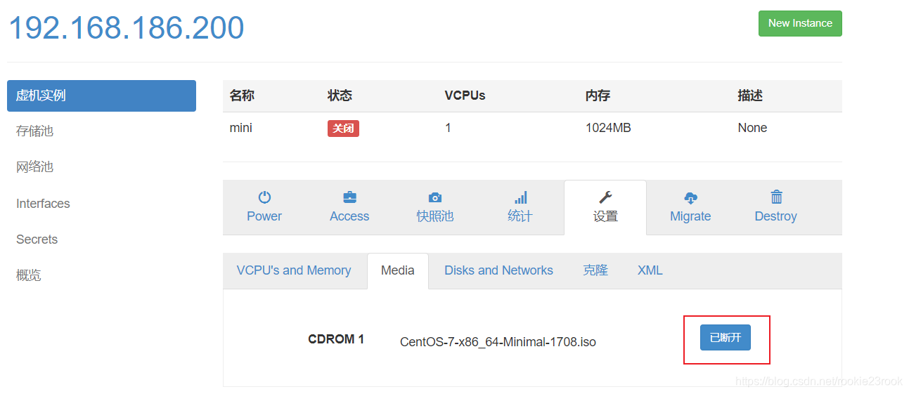 Linux：KVM以及web管理界面（WebVirtMgr）的搭建以及使用_qemu web界面-CSDN博客