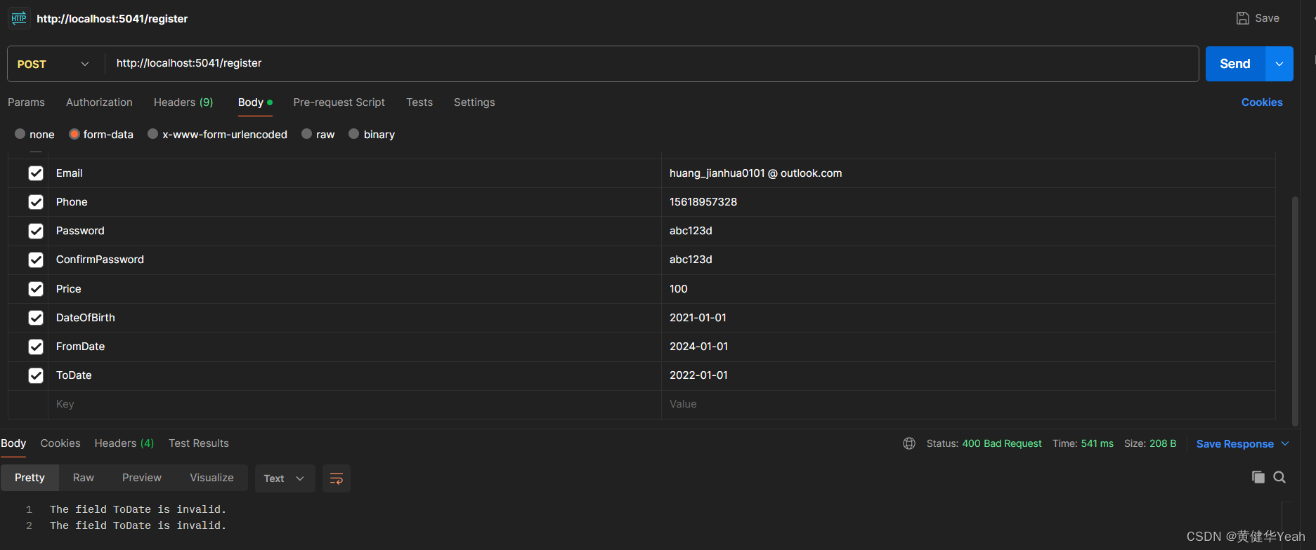 057 自定义验证特性（Validation Attribute）-针对跟其它属性有关联的情况（比如密码验证时比较是否相同）_c# 特性验证 多个属性联动-CSDN博客