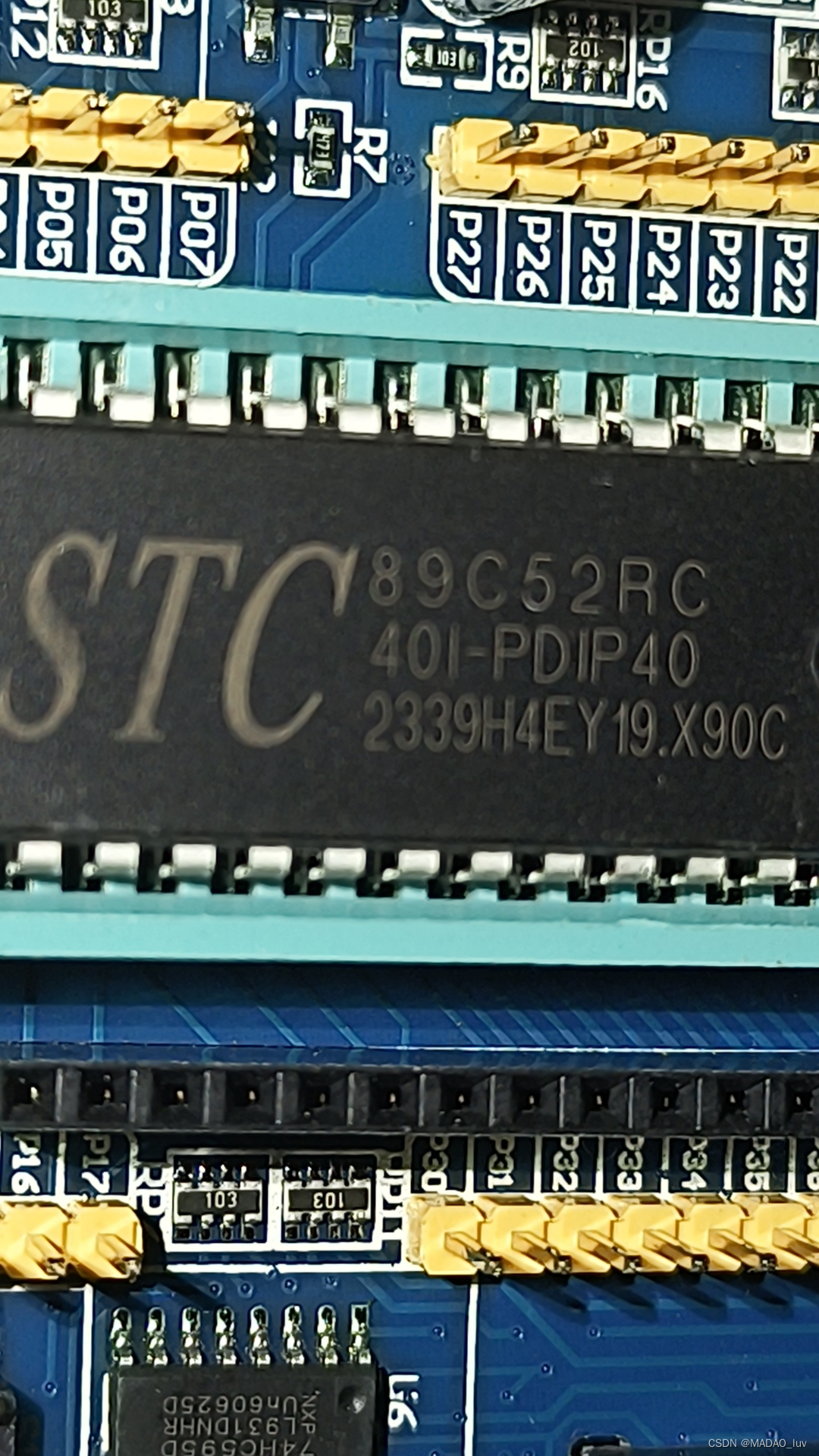 初识51单片机_stc89c52rc-40i-pdip40-CSDN博客