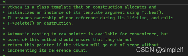 Vtknew和vtksmartpointer和指针形式的区别vtksmartpointer和vtknew的区别 Csdn博客 
