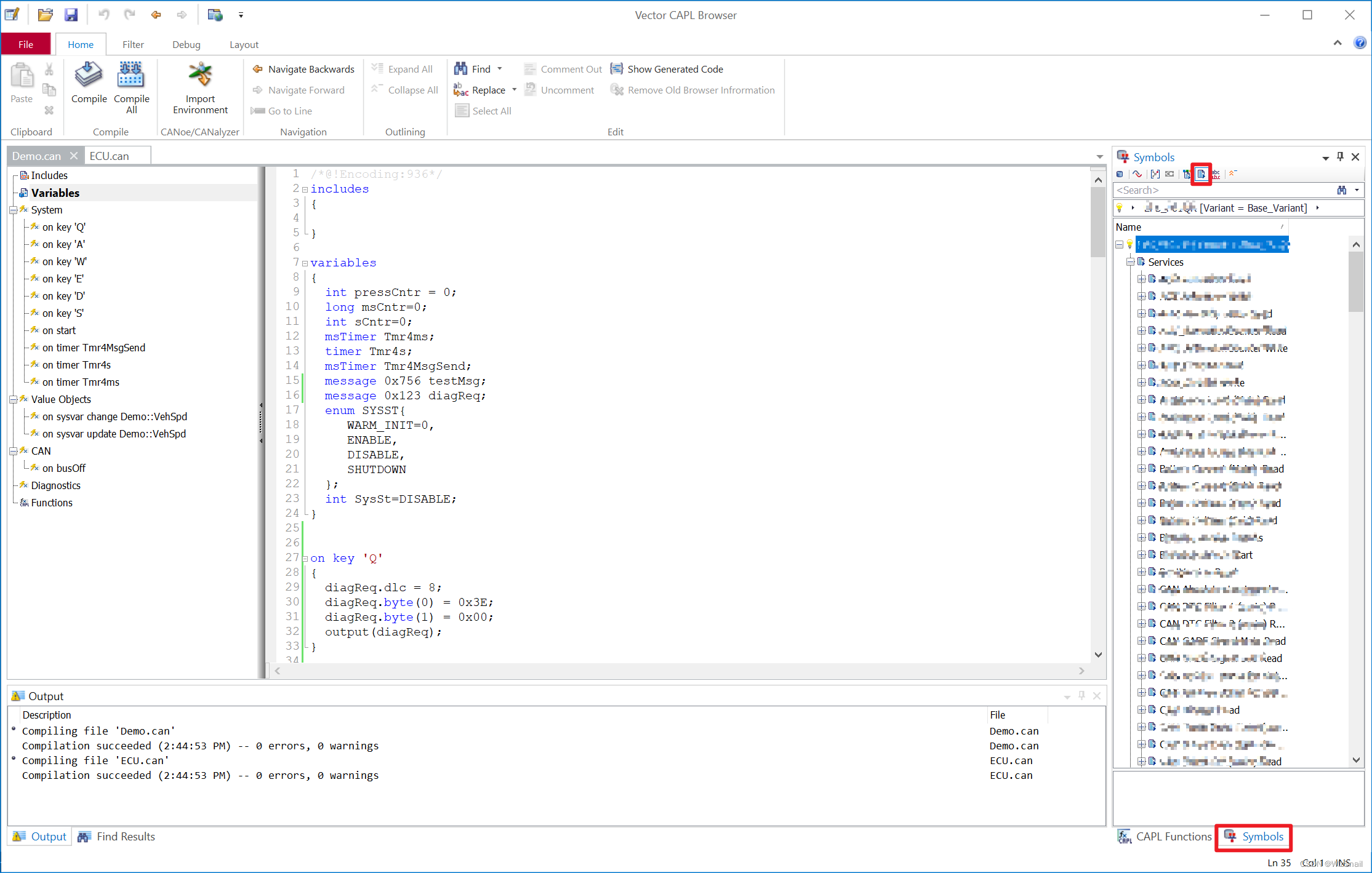 CAPL基础篇-----CAPL中如何实现诊断命令_capl脚本诊断模块编写-CSDN博客