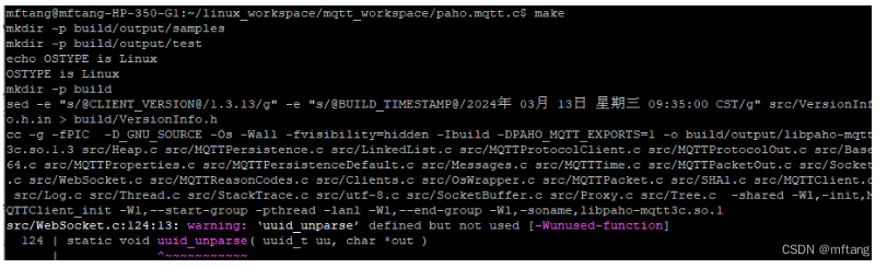 Linux环境下使用Eclipse Paho C 实现（MQTT Client）异步订阅Message_paho mqtt客户端关闭 linux-CSDN博客