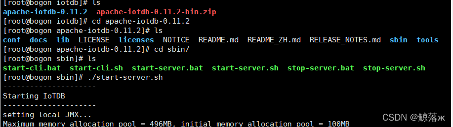 Iotdb时序数据库的安装 Linux Linux安装iotdb Csdn博客