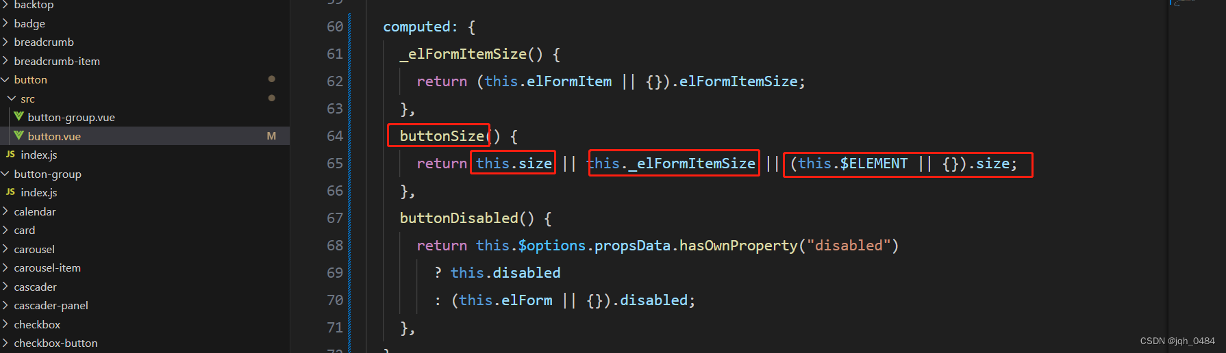 element-ui button 组件源码分享_element button-CSDN博客