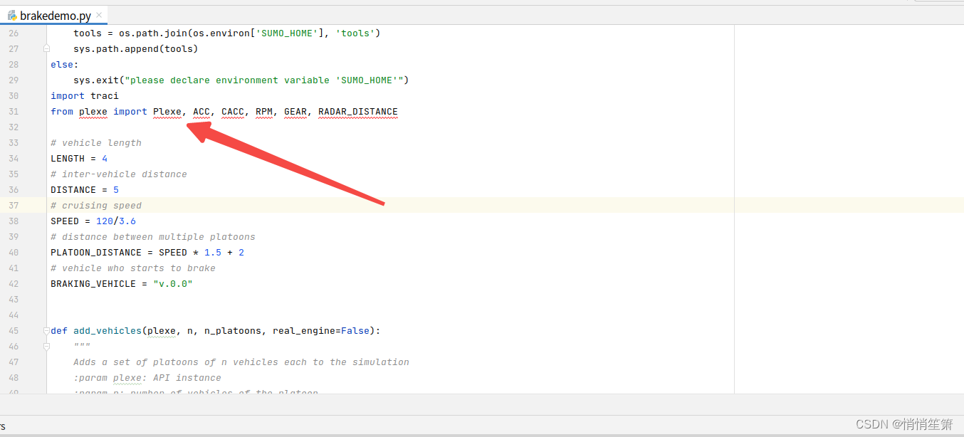 车队仿真软件Plexe-sumo仿真初探 plexe-python接口-CSDN博客