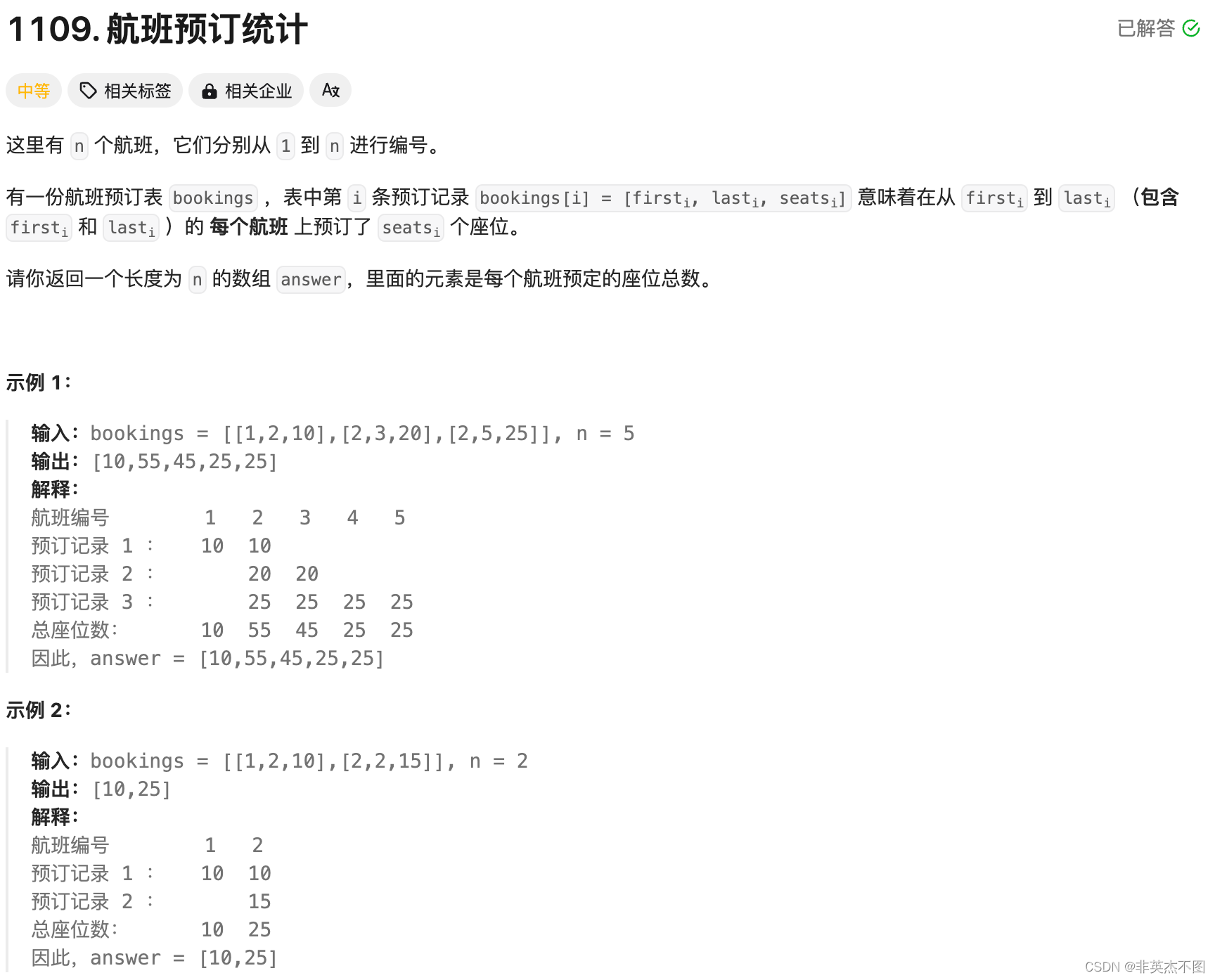 前缀和数组、差分数组、树状数组在Leetcode中的应用_树状数组 leetcode-CSDN博客