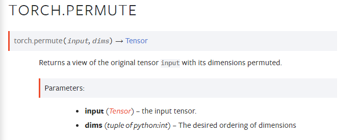 【pytorch函数笔记】view、contiguous、permute Csdn博客
