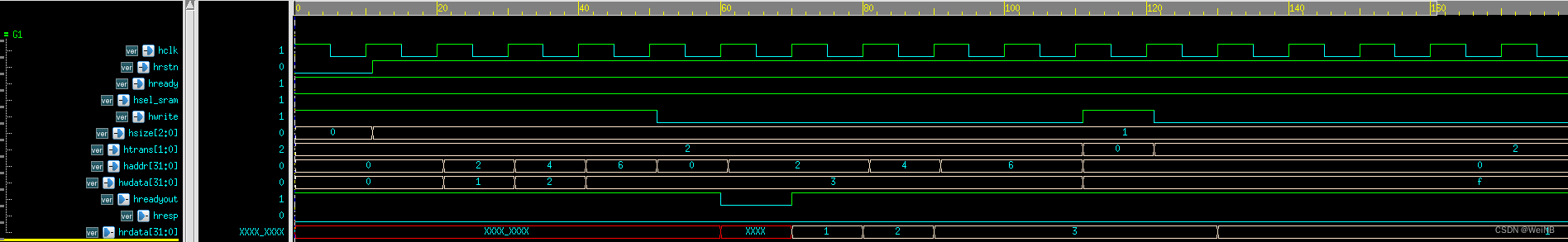 基于AHB协议的SRAM控制器的Verilog实现（详解代码）（二）——ahb_sramc_if的实现_ahb 代码-CSDN博客