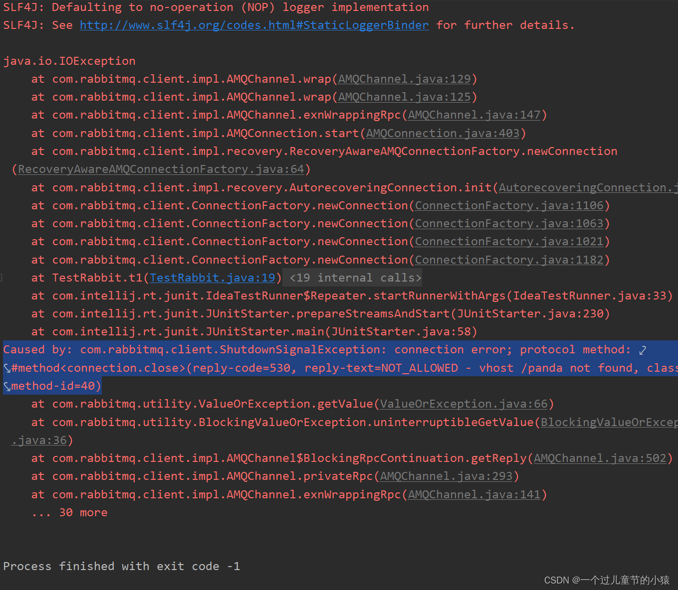 maven项目创建工具类连接rabbitMQ时候报错 reply-text=NOT_ALLOWED_maven 引入rabbitmq依赖报错-CSDN博客