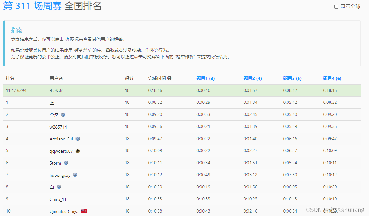 [LeetCode周赛复盘] 第 311 场周赛20220918-CSDN博客