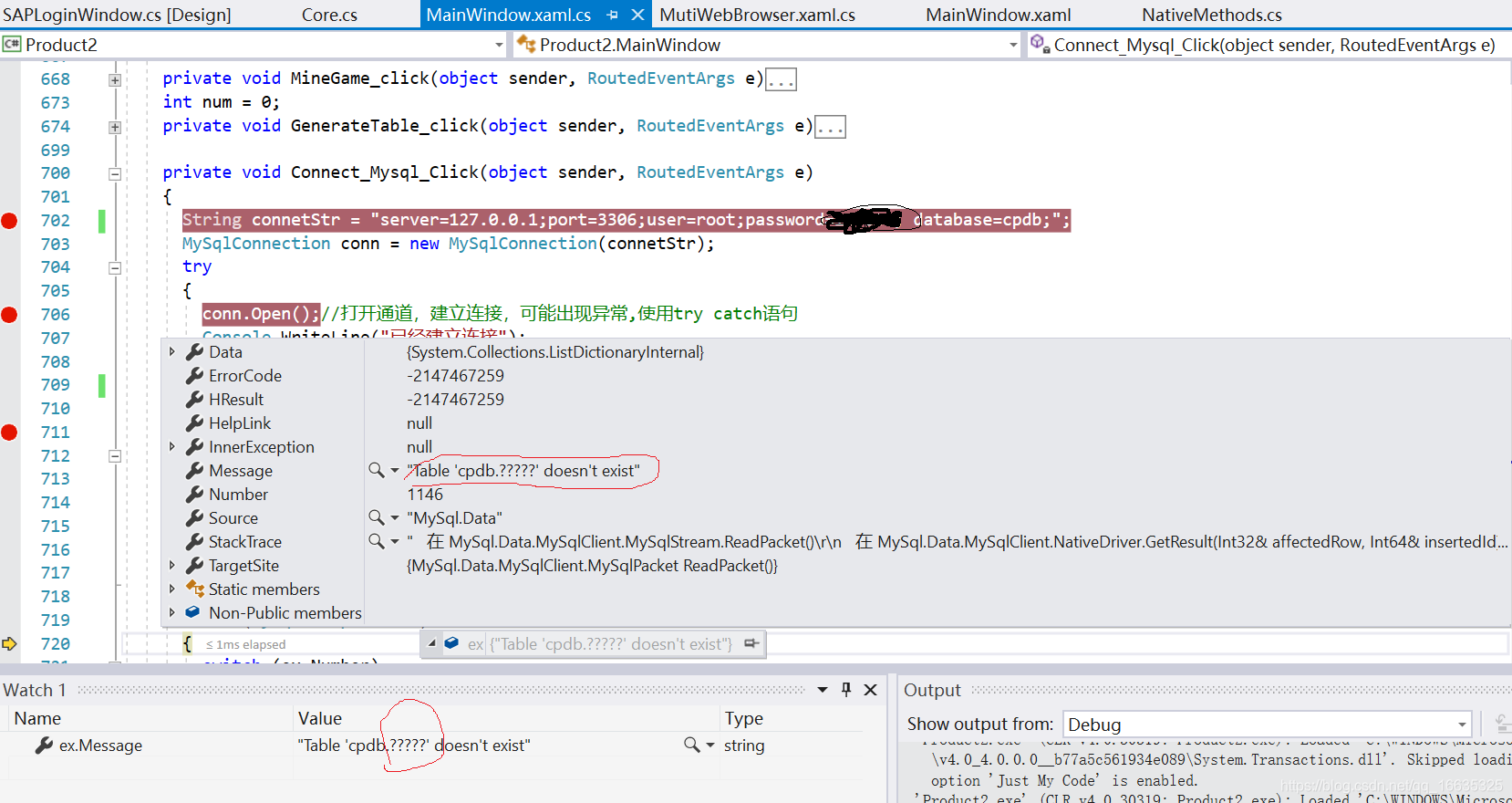 解决.net连接Mysql数据库中文报错的问题_new mysqlconnection,报错-CSDN博客