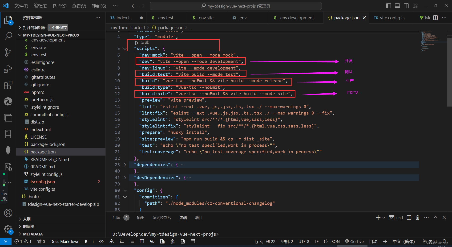TDesign Vue Next Starter中后台项目的生产环境部署与CSP内容安全策略、CORS跨源资源共享和服务后端开发_tdesign-vue-next-CSDN博客