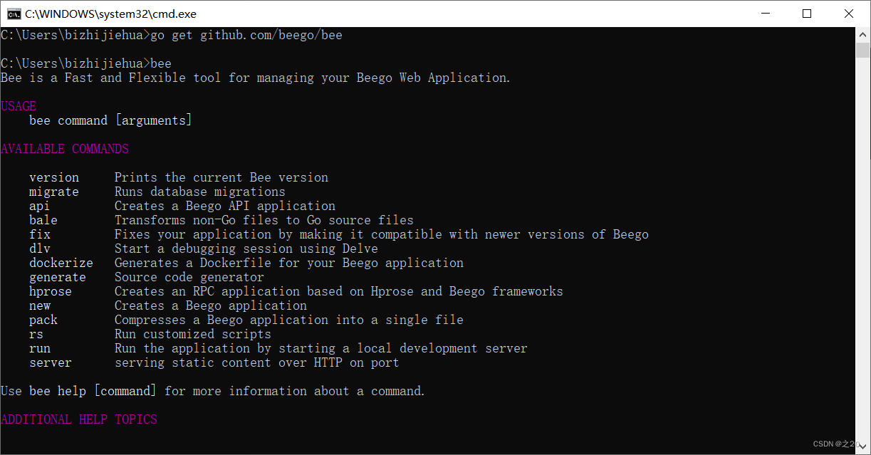 beego安装配置_beego+18+25-CSDN博客