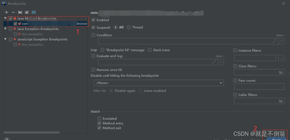 【错误】Debug：Method breakpoints may dramatically slow down debugging-CSDN博客
