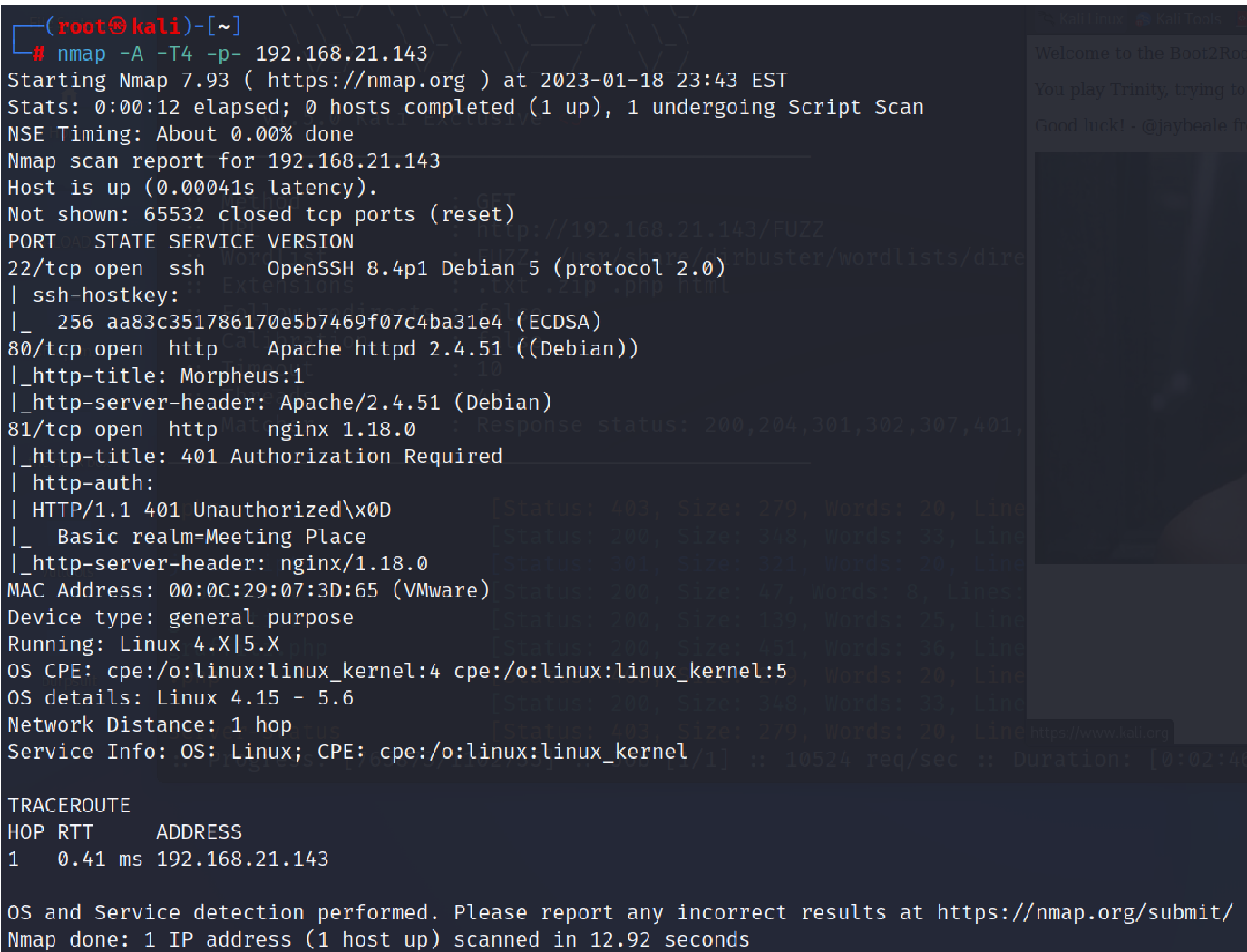 vulnhub靶场Matrix-Breakout 2 Morpheus教程-CSDN博客