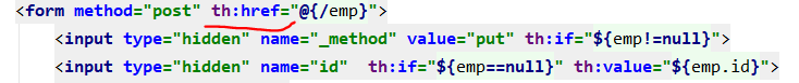 Springboot中Request method ‘PUT‘ not supported与thymeleaf的使用有关_springboot request method 'put' is ...