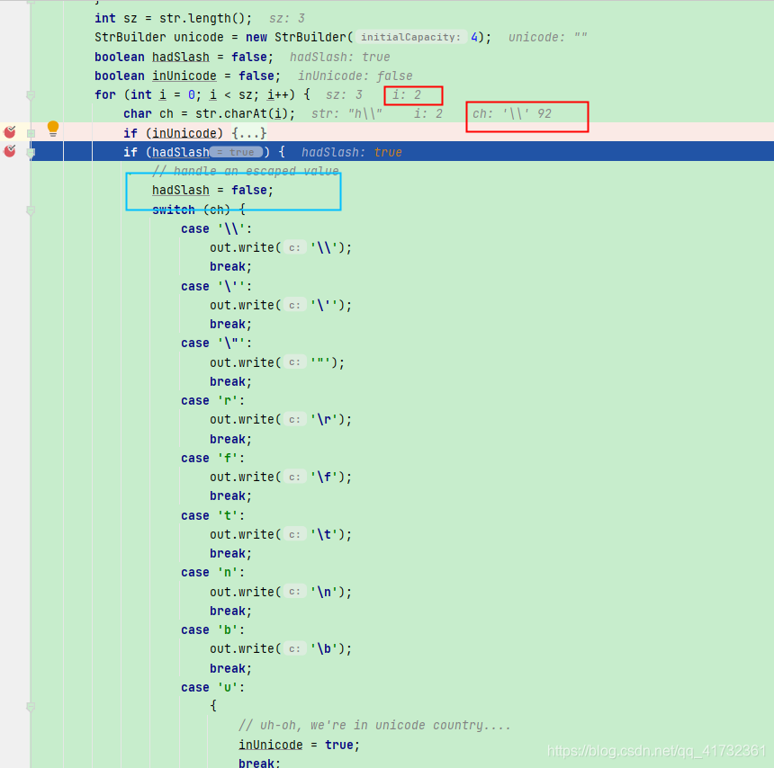去转义字符方法使用：StringEscapeUtils.unescapeJava-CSDN博客