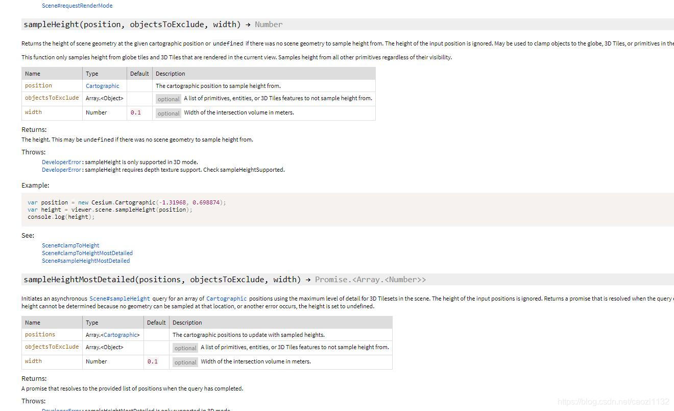 Cesium 各高度的获取_cesium获取海拔高度-CSDN博客
