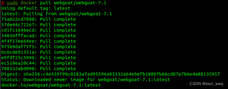 在Ubuntu环境下使用docker配置webgoat环境_ubuntu webgoat学习-CSDN博客
