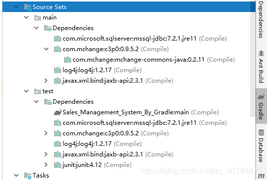 IDEA Gradle 项目查看依赖_compile classpath for source set 'main-CSDN博客