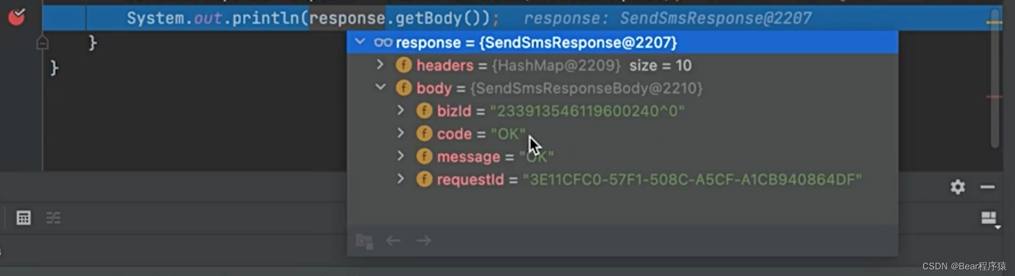 SpringBoot接入阿里云短信服务Api_alibabacloud-dysmsapi20170525-CSDN博客