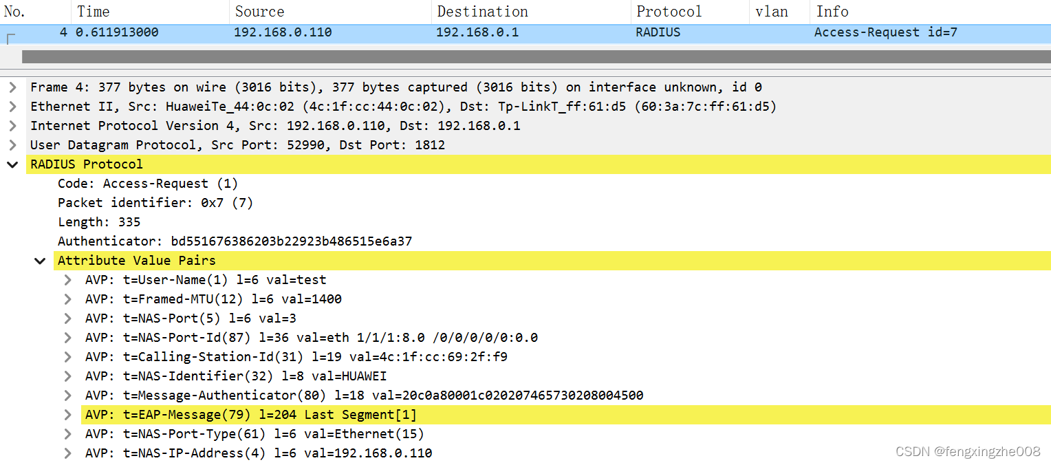 一次Dot1x认证/EAP认证/RADIUS交互-报文解析_dot1x authentication-method eap-CSDN博客