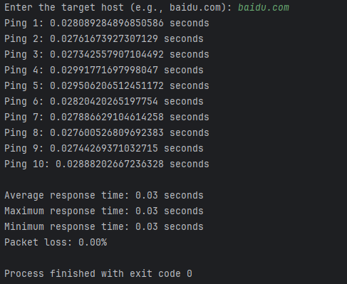 网工学Python入门：如何使用 Python 进行 Ping 测试？_python ping测试-CSDN博客