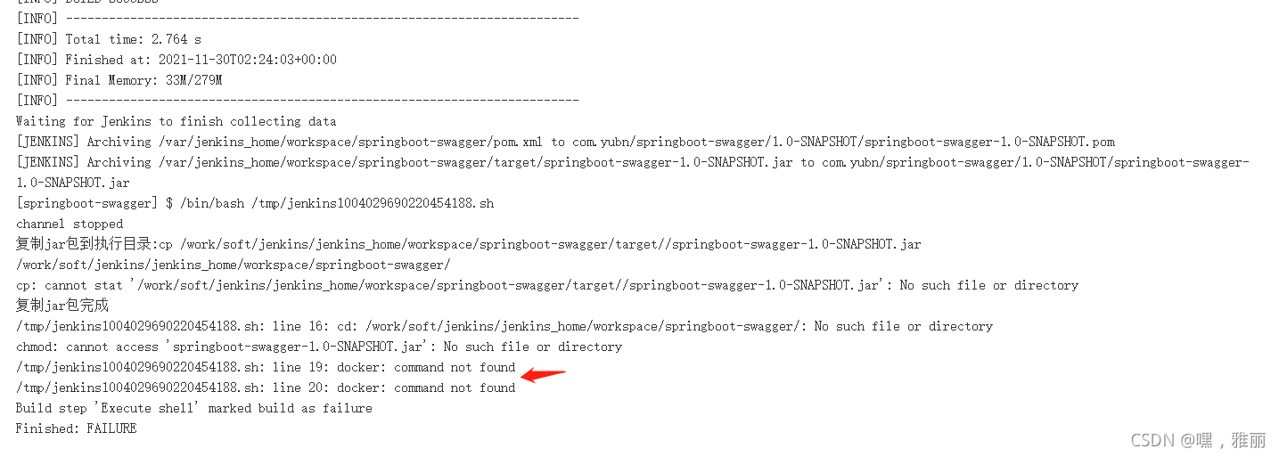 jenkins构建docker镜像时出现问题_failed to execute goal com.spotify:dockerfile-mave-CSDN博客