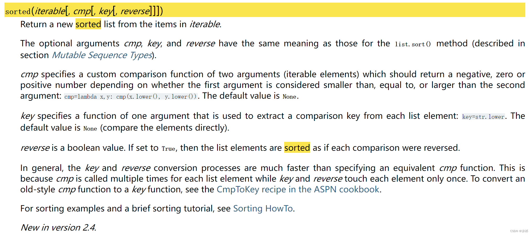 python3 Comparison Functions & functools.cmp_to_key_(i)完成两个参数的比较函数 ...