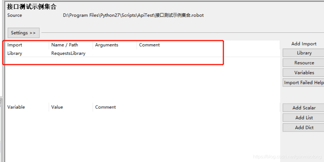 使用robot Framework进行接口测试robotframework 接口带中文报错 Csdn博客
