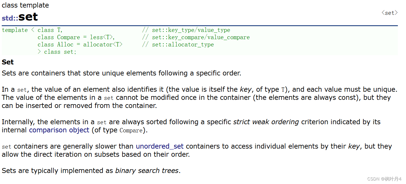 【C++航海王：追寻罗杰的编程之路】set|map|multiset|multimap简单介绍-CSDN博客