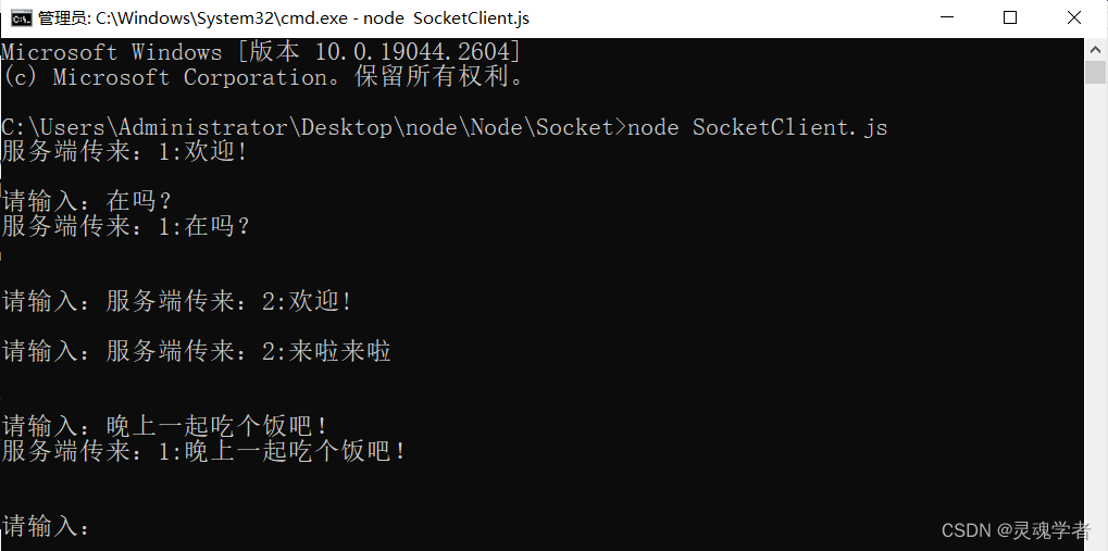 Node实现 Socket 通信_node socket-CSDN博客