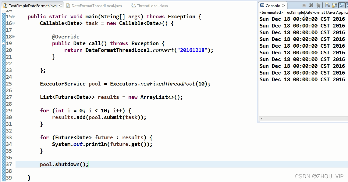 Java8新特性_传统时间格式化的线程安全问题_java 日期时分秒 线程安全-CSDN博客