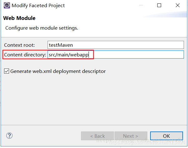 Eclipse解决新建maven工程没有webapp文件夹和web.xml的问题_eclipse web service打包没有web文件夹-CSDN博客