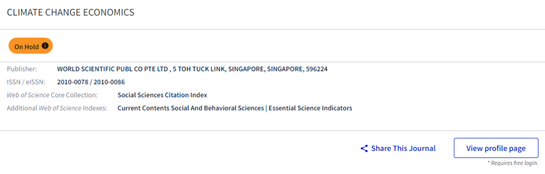 避雷！又6本期刊被On Hold！ELSEVIER旗下影响因子高达10+SSCI上榜_resources policy on hold-CSDN博客