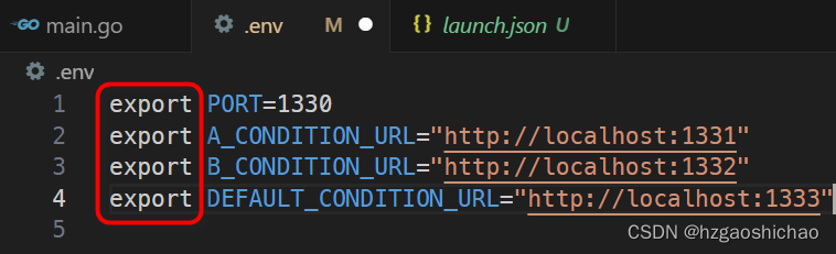 VS Code调试golang加载环境变量_vscode golang launch.json-CSDN博客