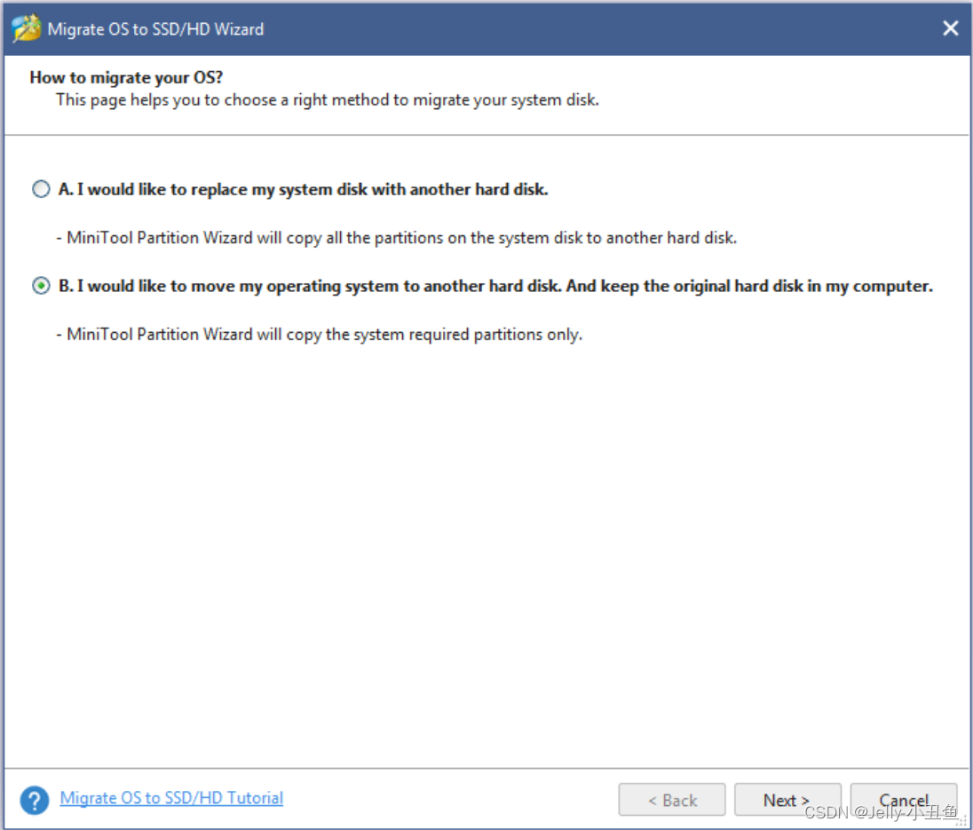 迁移windows操作系统_minitool partition wizard-CSDN博客