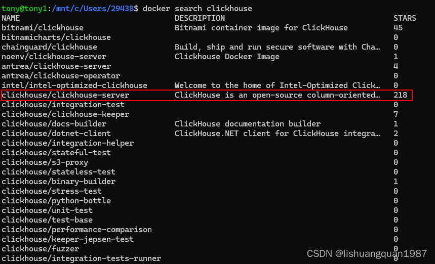 ClickHouse写入2000万数据查询体验_c# clickhouse-CSDN博客