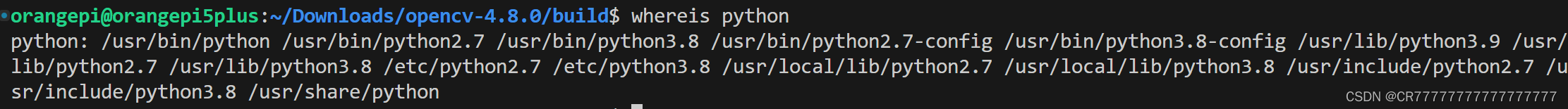 在香橙派或者树莓派上使用源码安装opencv4（小白可进）_orangepi安装opencv-CSDN博客