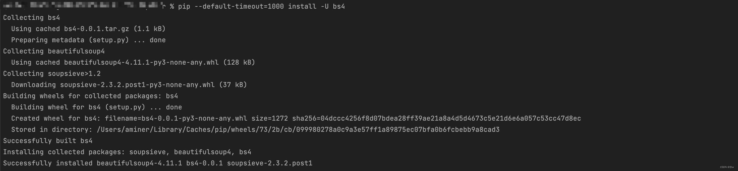 python pip._vendor.urllib3.exceptions.ReadTimeoutError: HTTPSConnectionPool(host=‘files ...