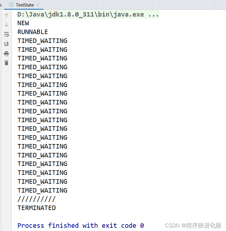 观测线程状态_thread.state state= thread.getstate();-CSDN博客